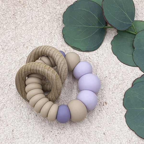 Teething Rattles and Rings - BalticTinyLeaf.com